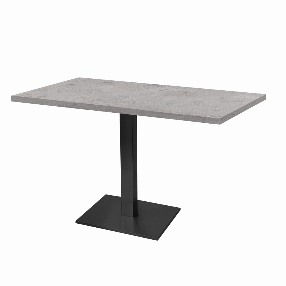 TABLES RECTANGULAIRES 110 X 70CM PIED NOIR - CUMA LIGHT - LOT DE 2 TABLES RESTAUPRO 2X MILAN ...